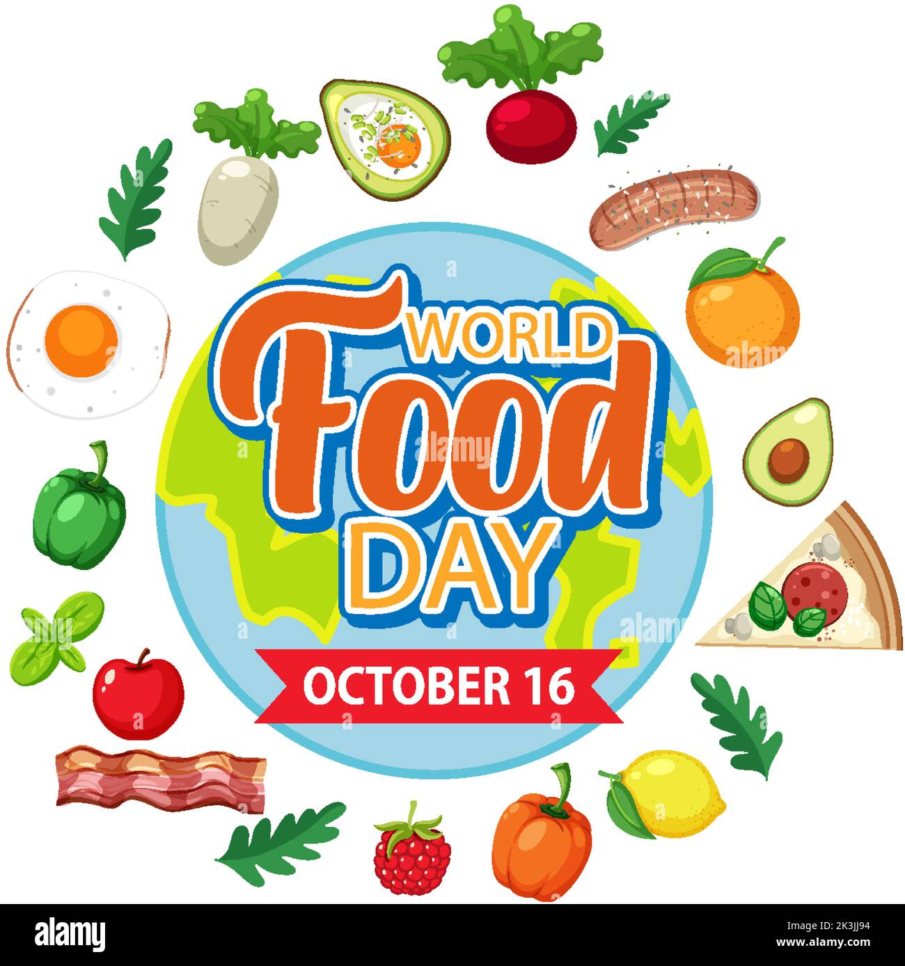 World Food Day Banner Design illustration Stock Vector Image & Art - Alamy