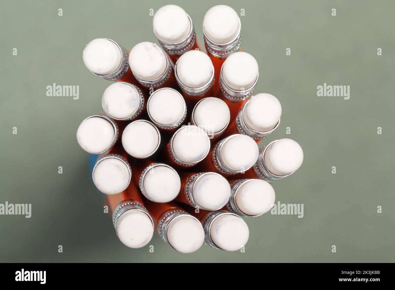 Pile of pencils Stock Photo - Alamy