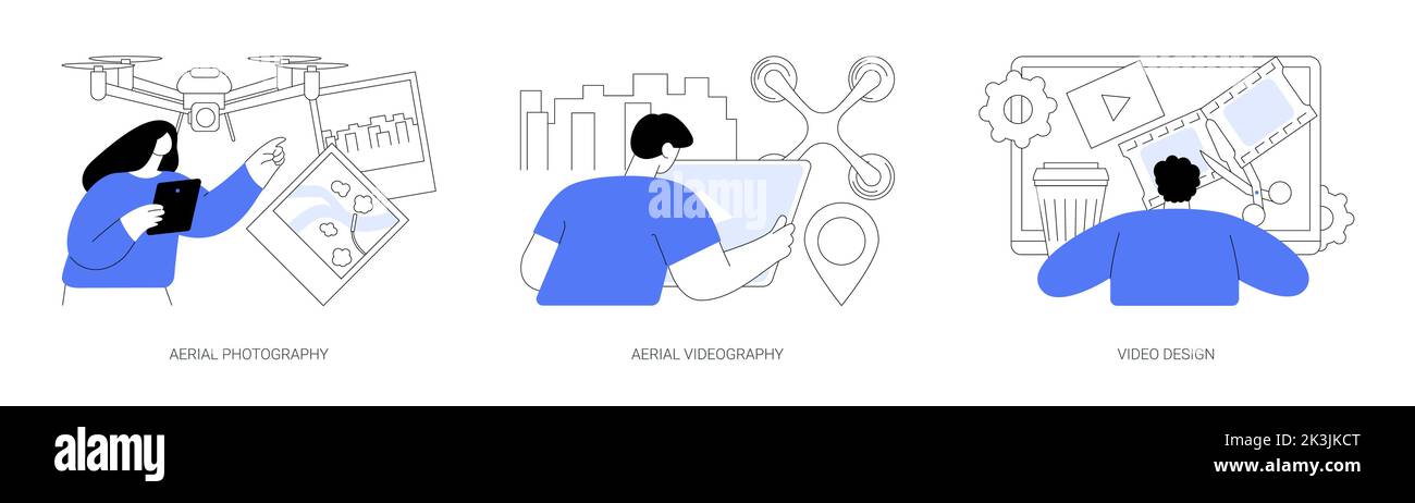 Commercial shooting abstract concept vector illustrations Stock Vector Image & Art - Alamy