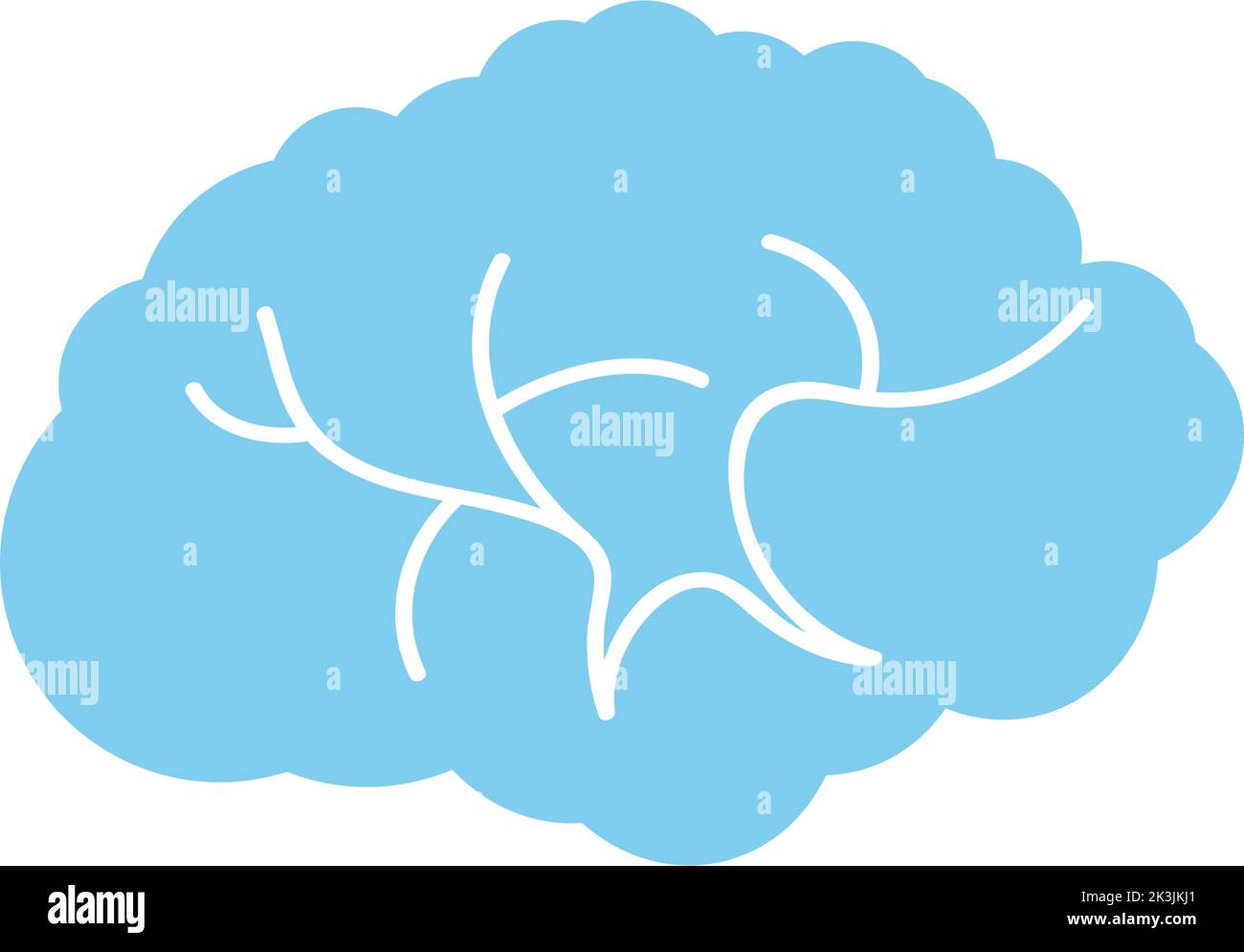 brain icon vector logo design illustration Stock Vector Image & Art - Alamy