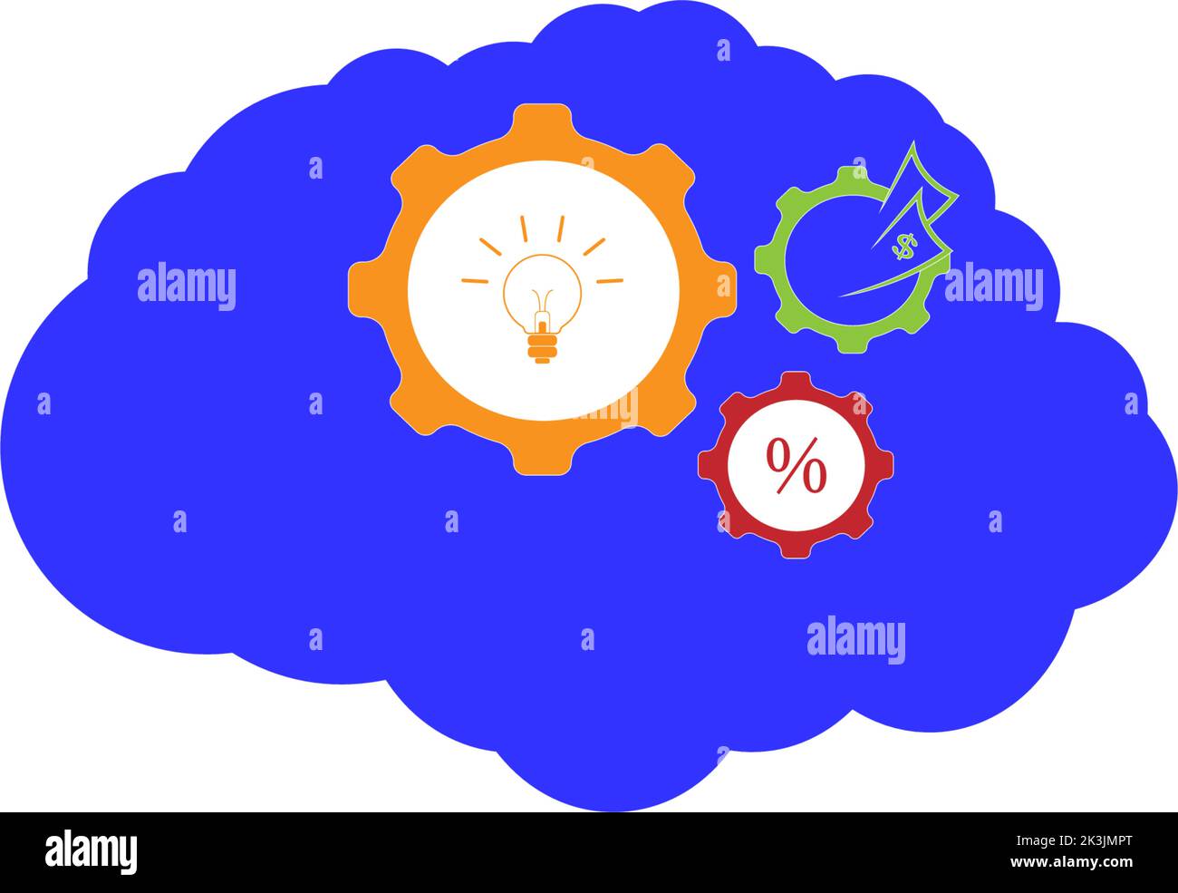 brain icon vector logo design illustration Stock Vector Image & Art - Alamy