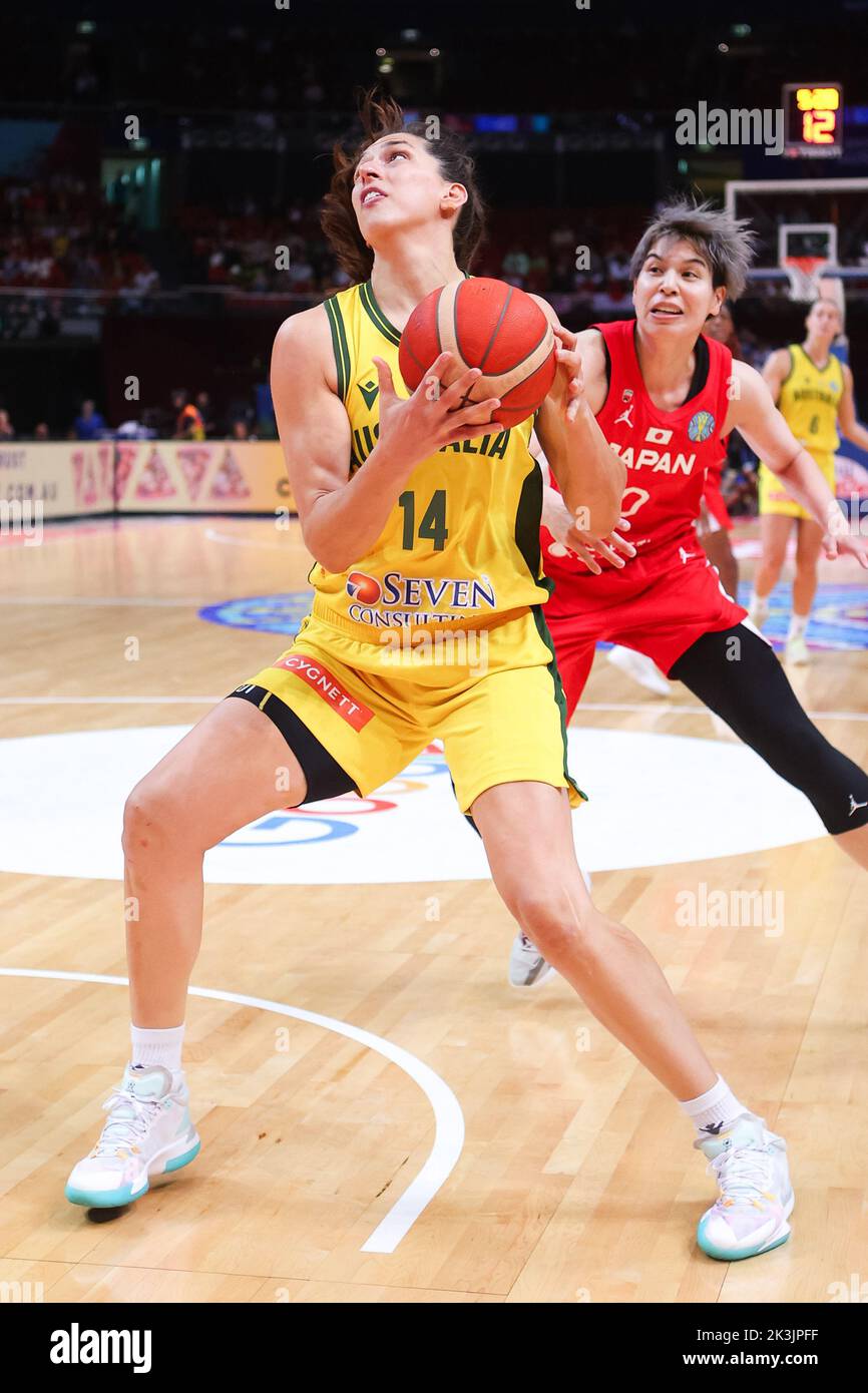 Sydney, Australia, 27 September, 2022. Marianna Tolo of Australia ...