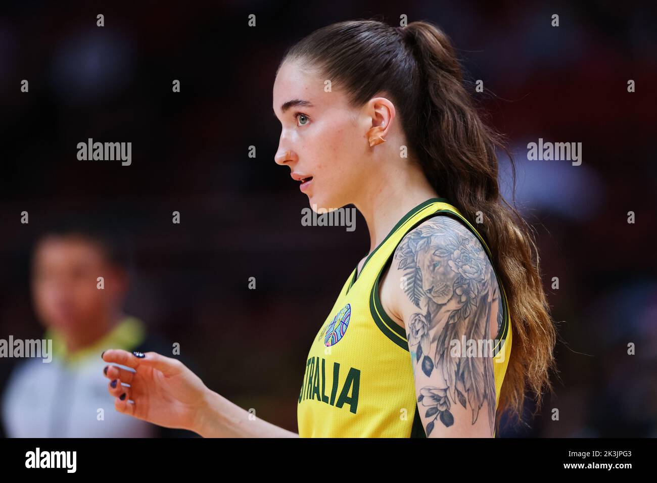 Sydney, Australia, 27 September, 2022. Anneli Maley of Australia looks ...