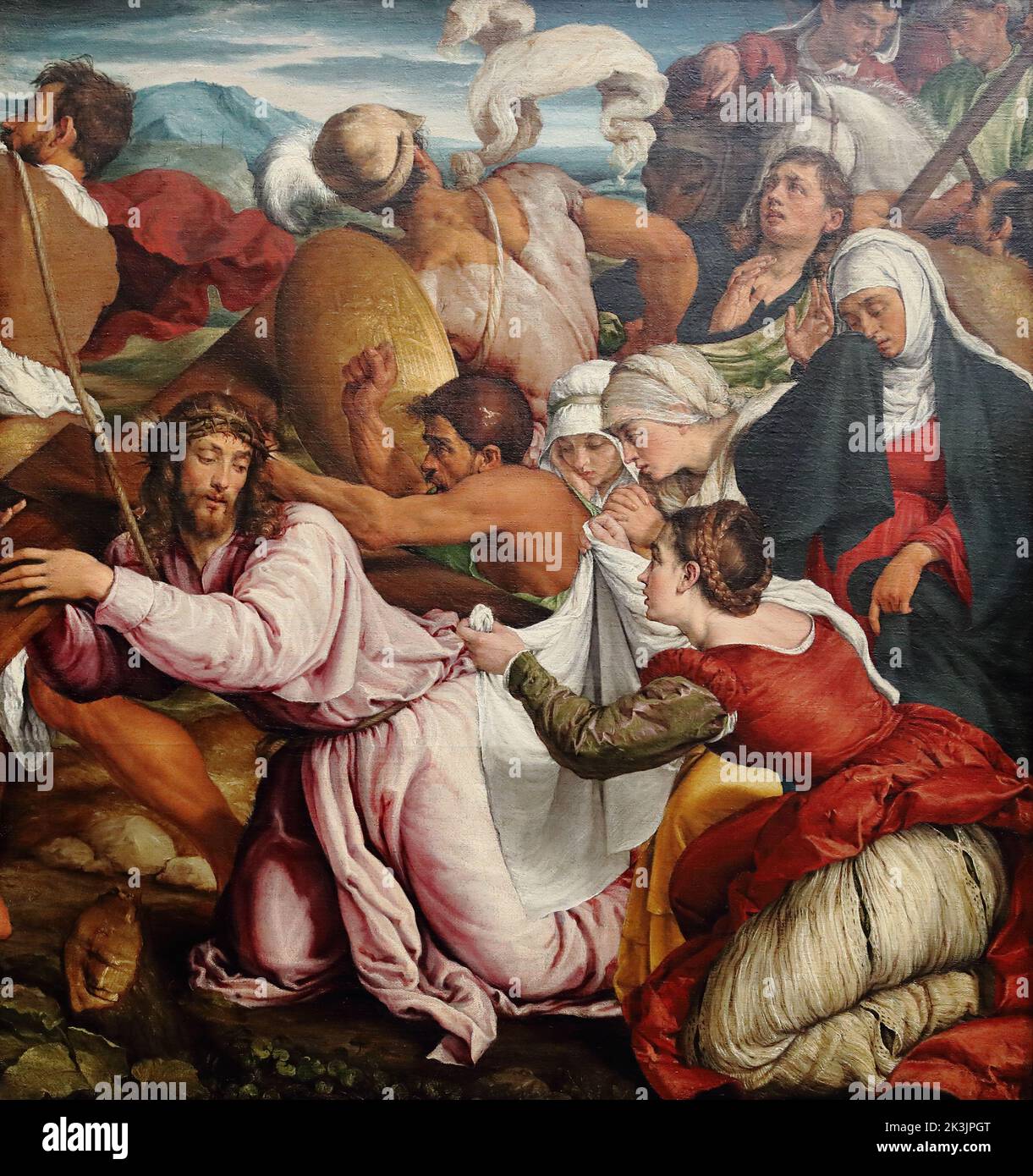 The Way to Calvary by Italian Renaissance painter Jacopo Bassano at the ...