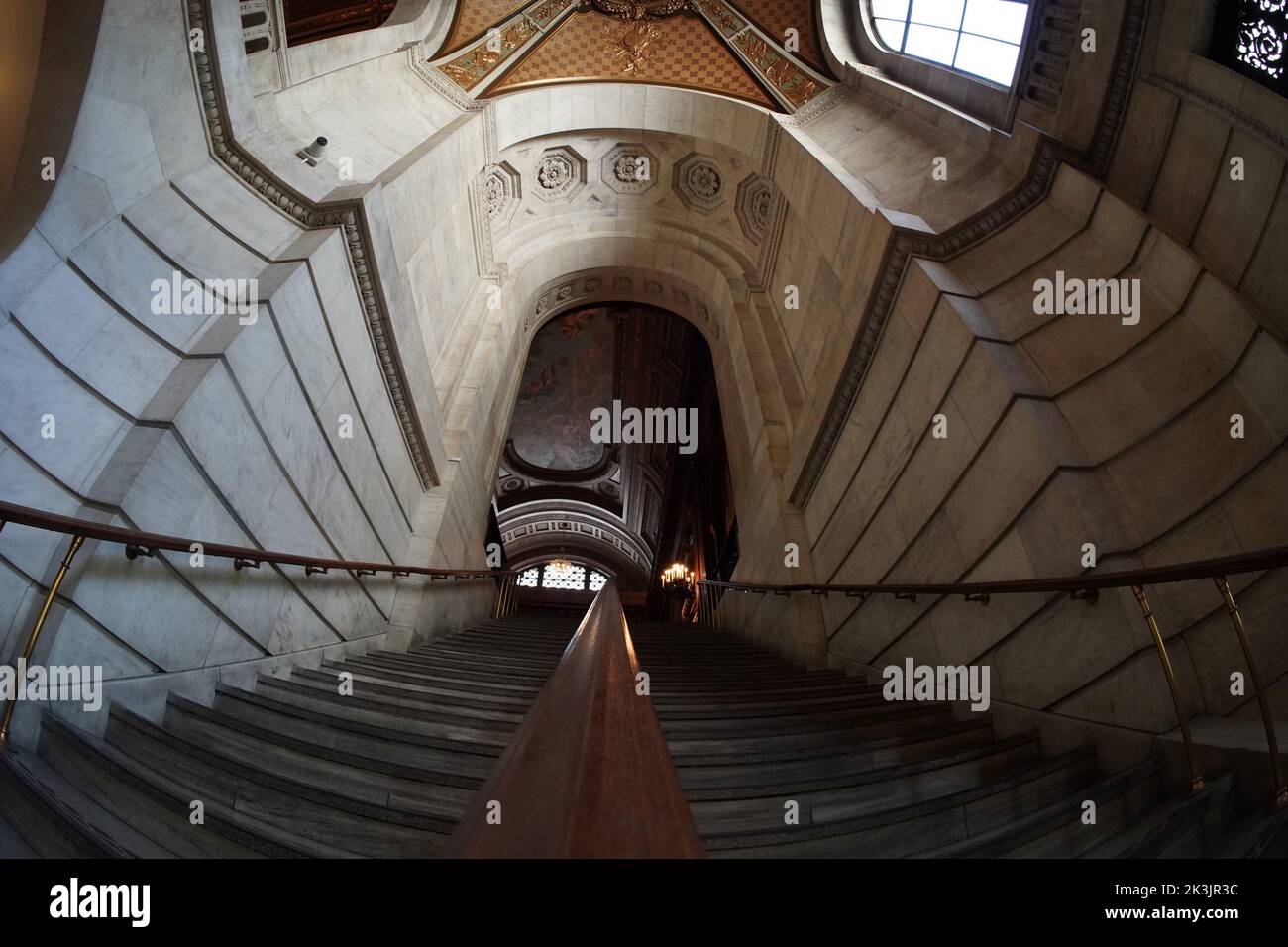 public library new york city usa interior no people Stock Photo - Alamy