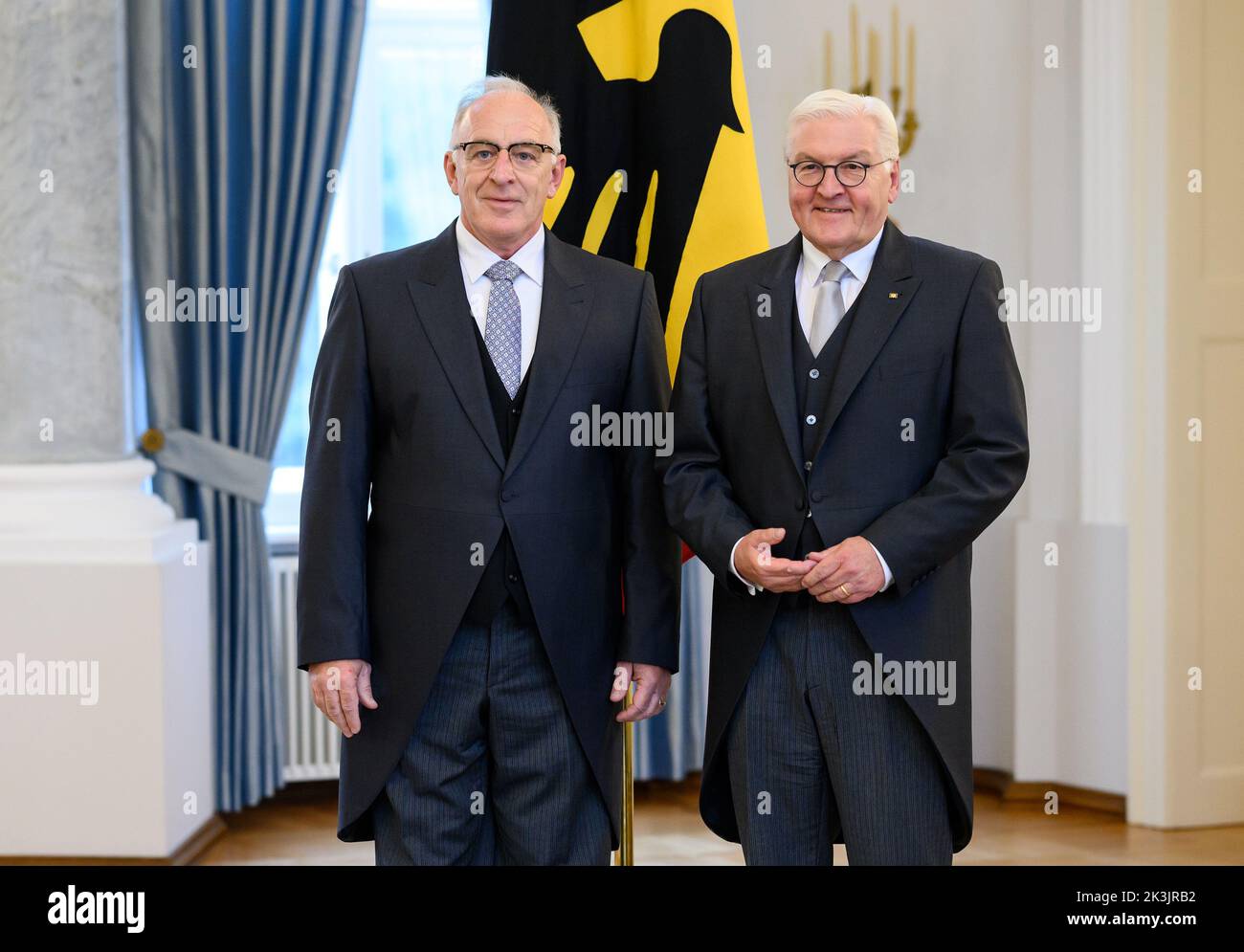 Berlin, Germany. 27th Sep, 2022. Jean-Paul Ernest Senninger (l ...