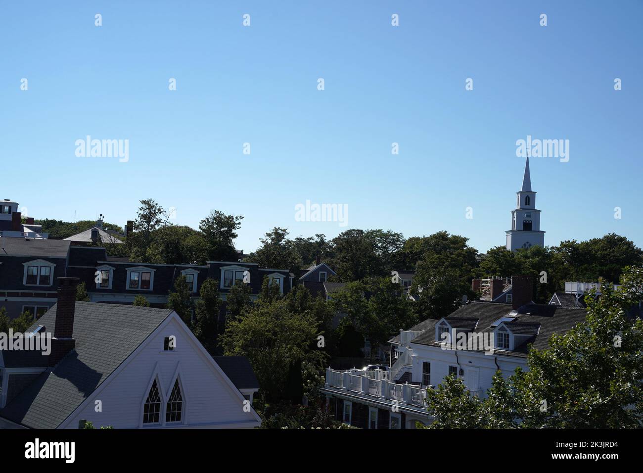 Aerial view nantucket nantucket island hi-res stock photography and ...