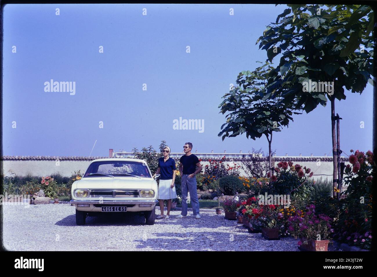 Talbot Chrysler 160, The family's brand new car, Lyon, France, archives ...