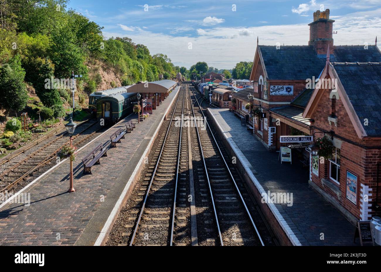 Bewdley Station on the Severn Valley Railway, Bewdley, Worcestershire ...