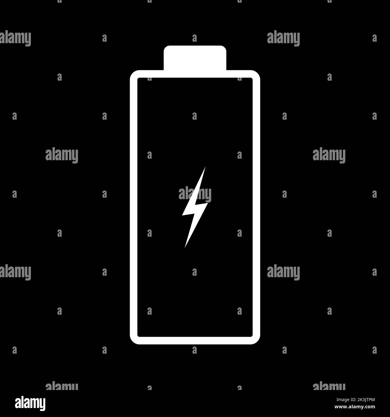 Low battery illustration. Vector image Stock Vector Image & Art - Alamy