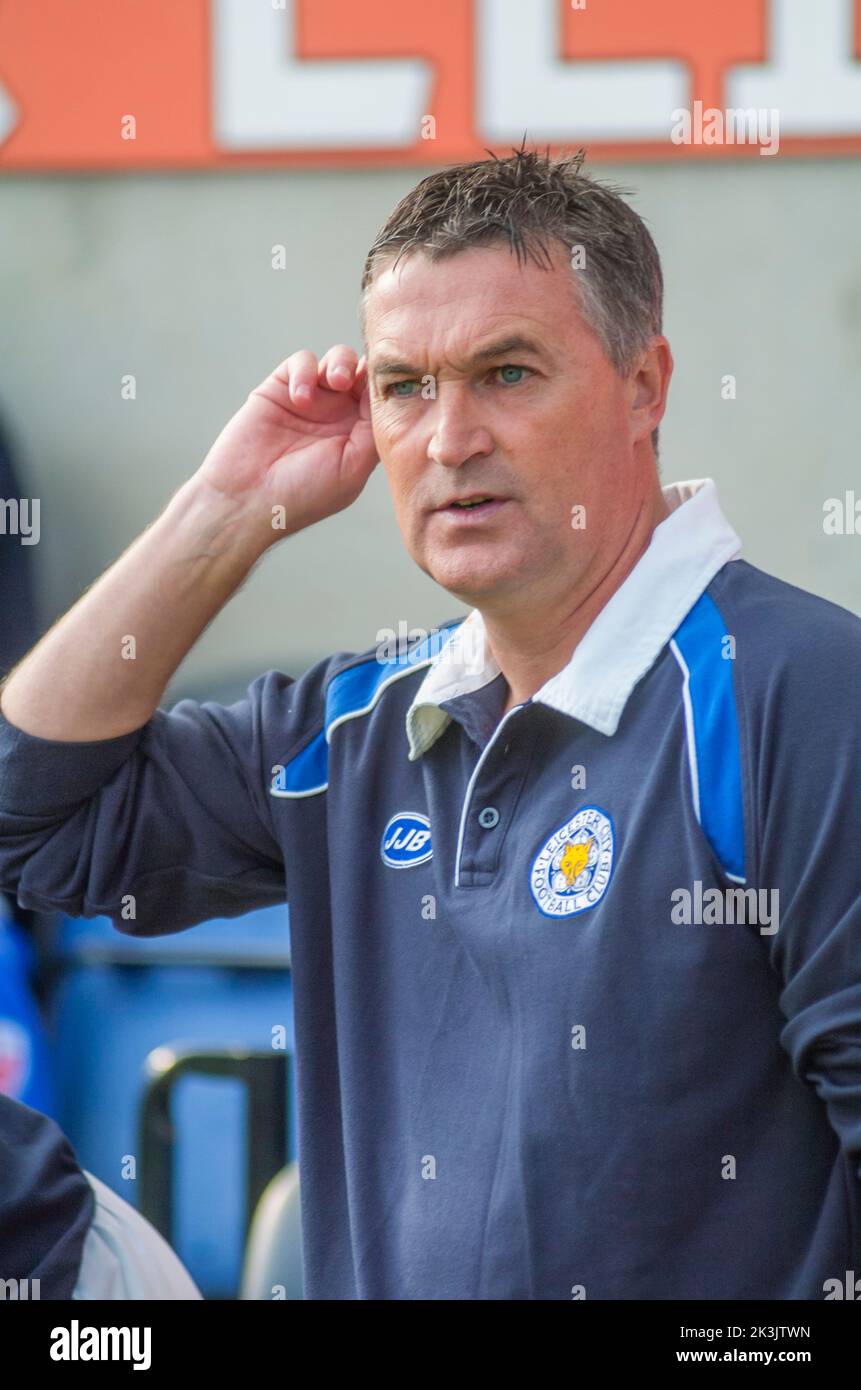 Leicester City, boss Rob Kelly Stock Photo - Alamy