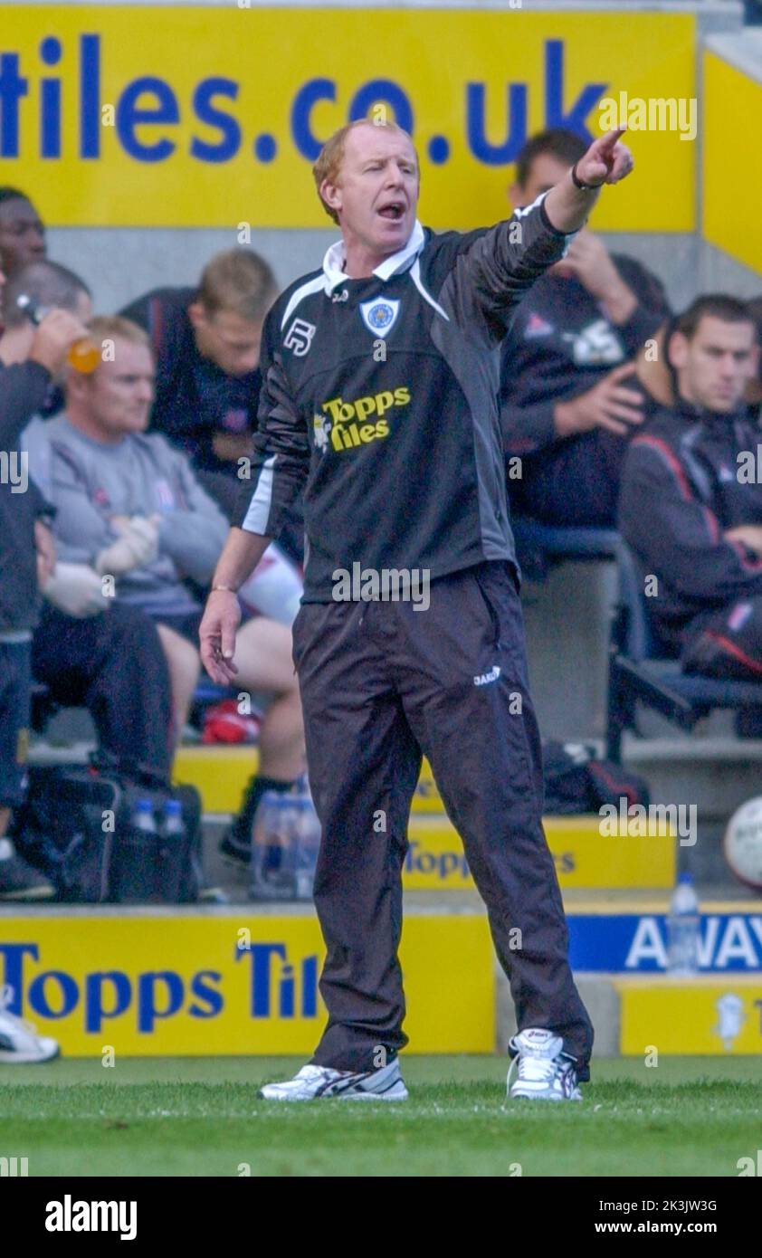 Leicester City, boss gary Megson Stock Photo - Alamy