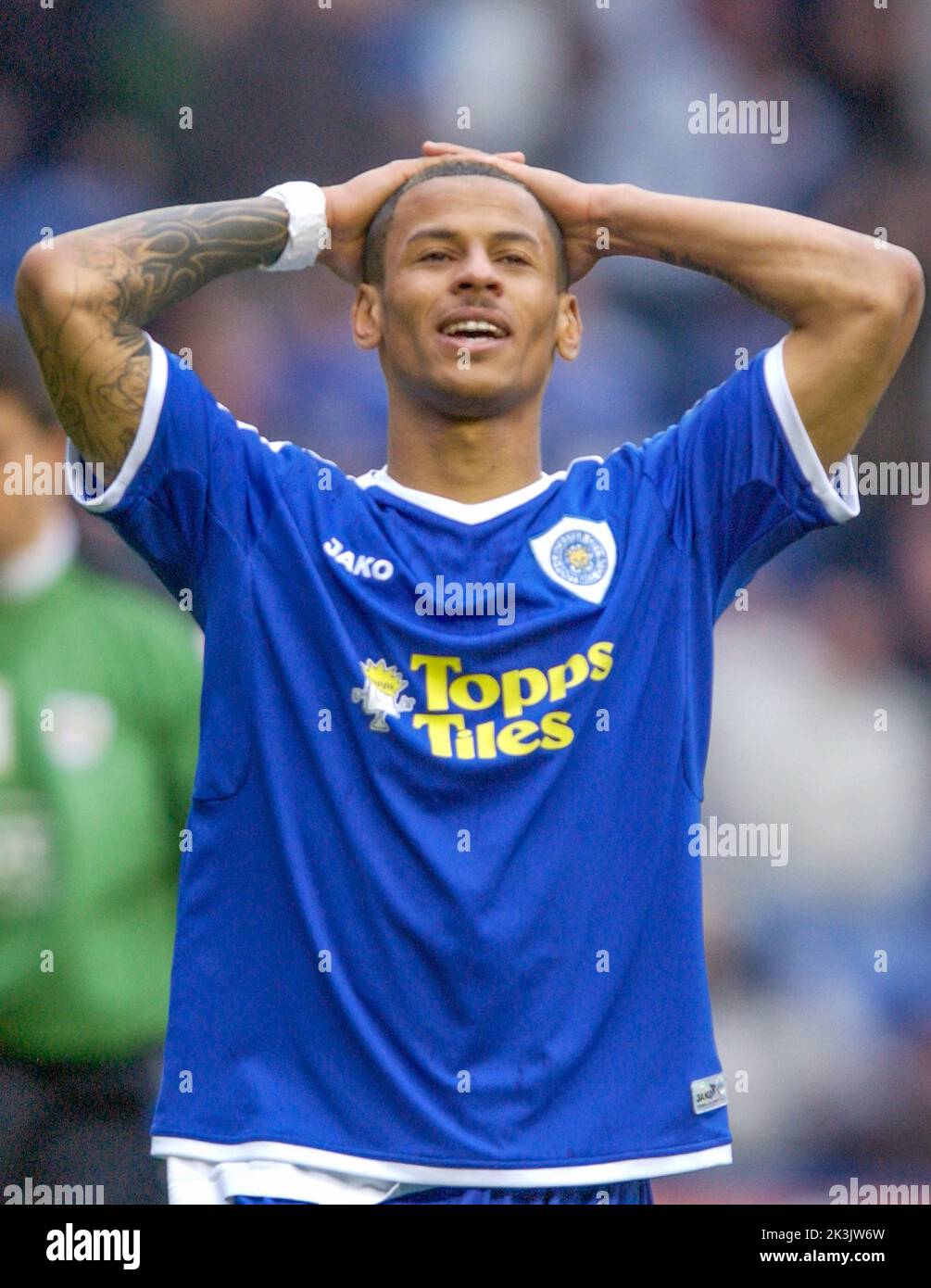 Leicester City DJ Campbell Stock Photo - Alamy