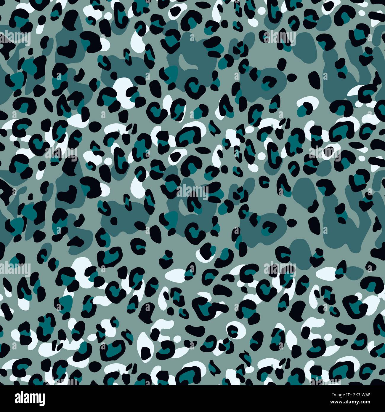 Abstract modern leopard seamless pattern. Animals trendy background ...