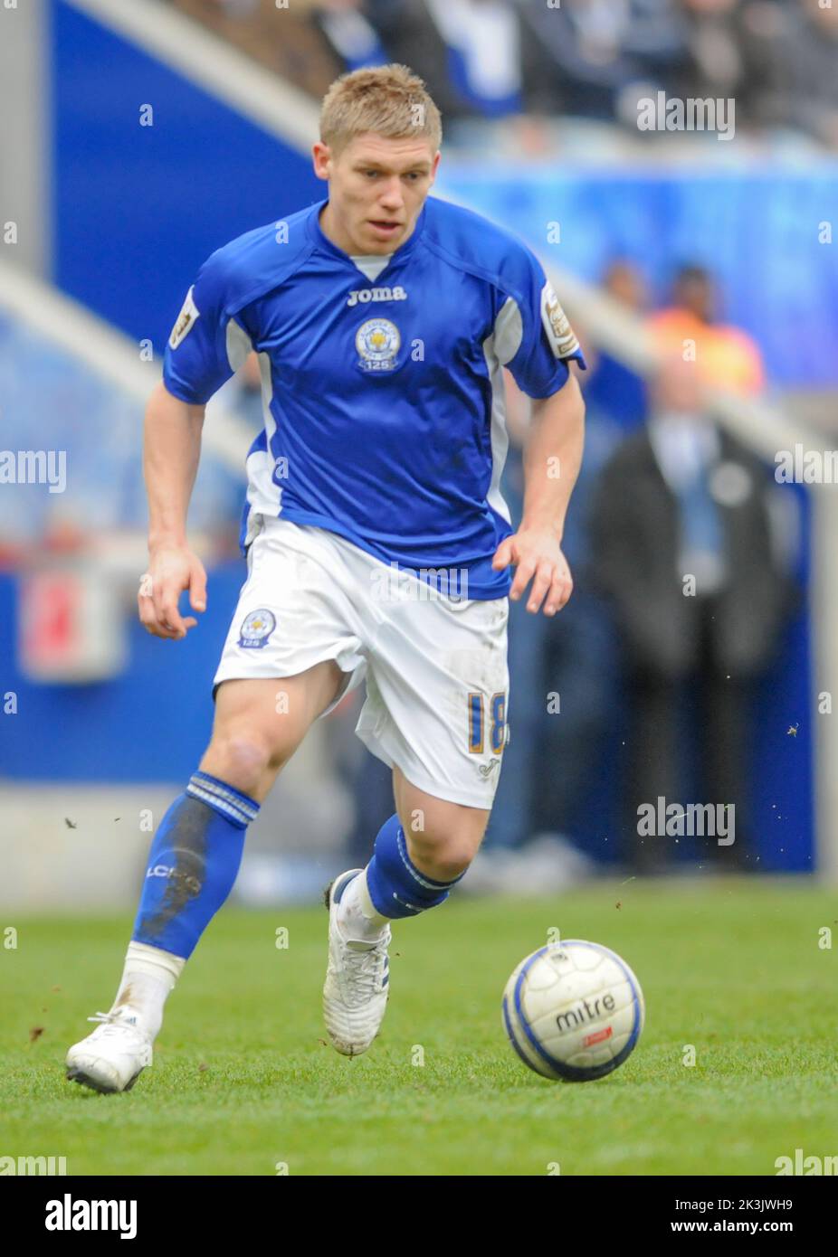 LEICESTER CITY MARTYN WAGHORN Stock Photo - Alamy