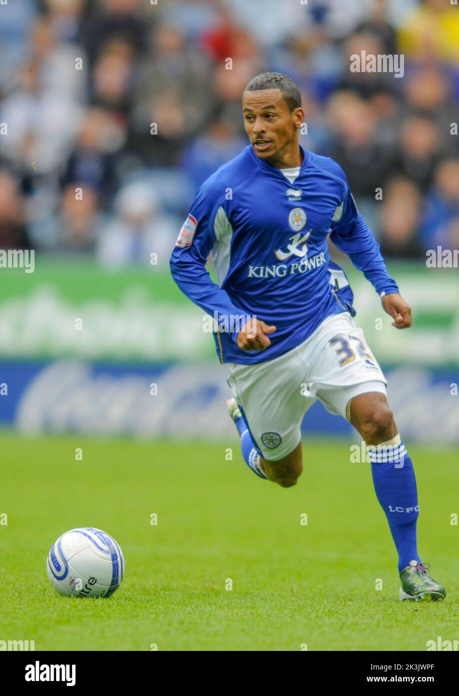 LEICESTER CITY DJ CAMPBELL Stock Photo - Alamy