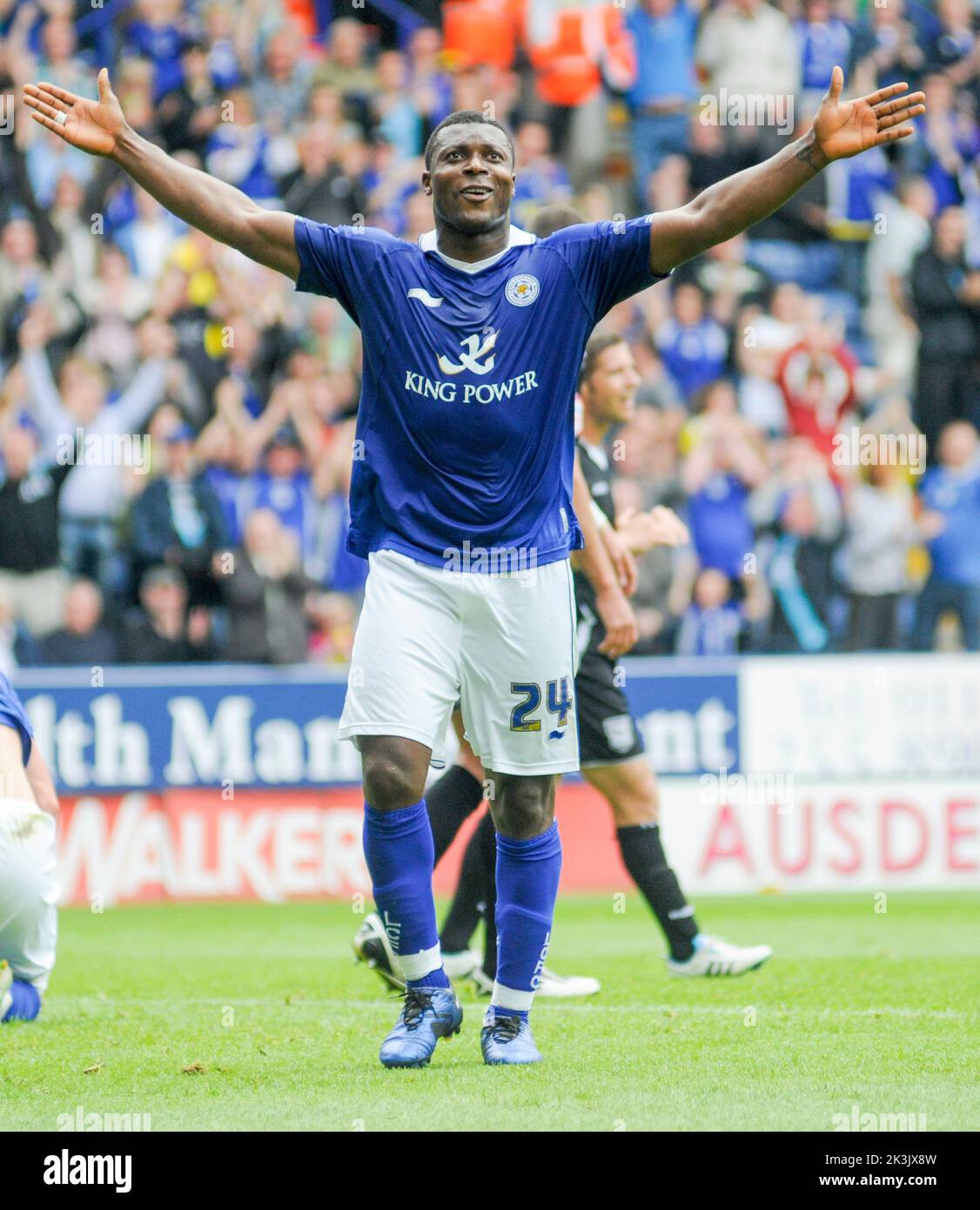 LEICESTER CITY YAKUBU AIYEGBENI Stock Photo - Alamy