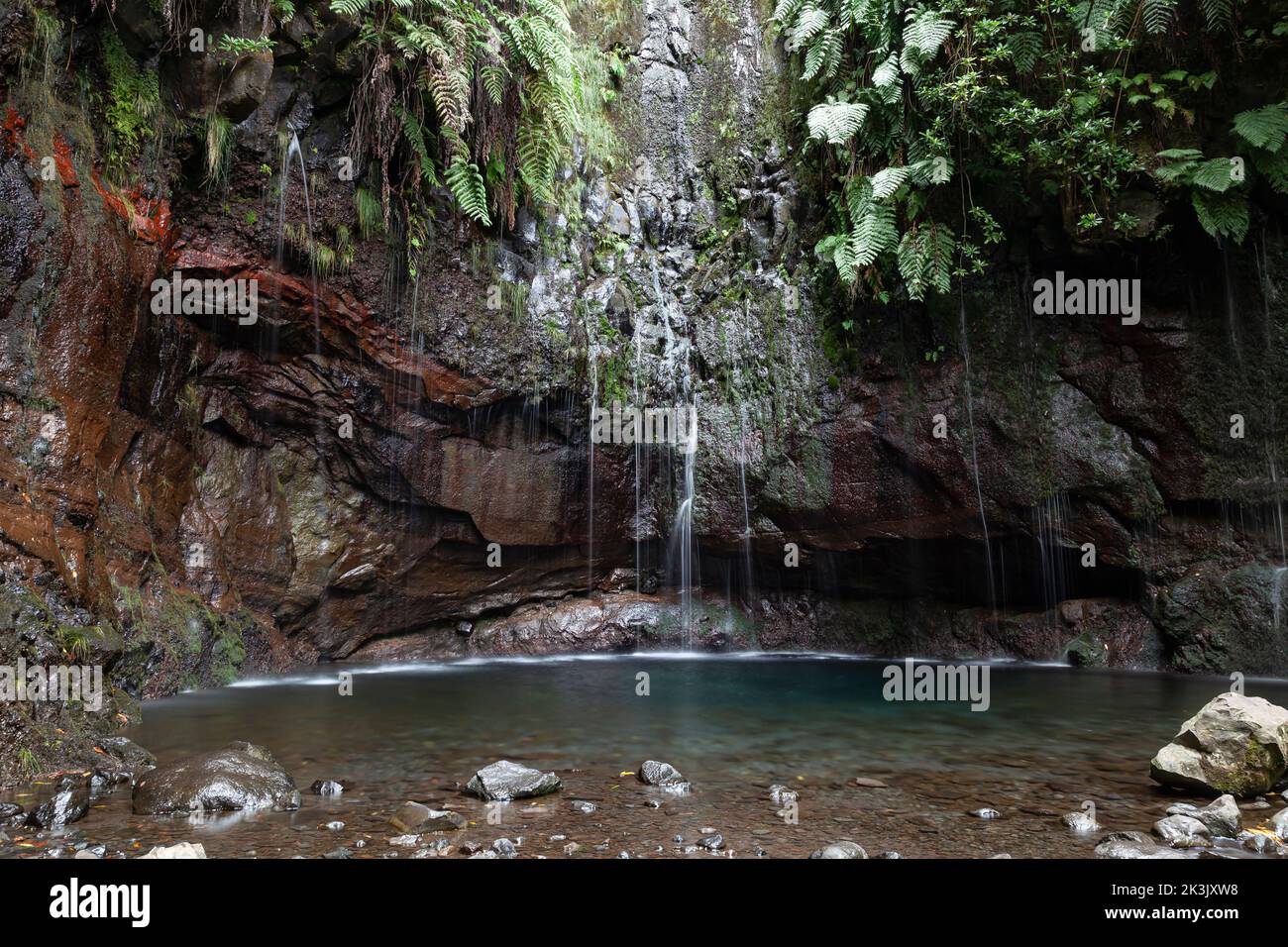 25 Fontes Falls, Madeira, Portugal, Europe Stock Photo - Alamy