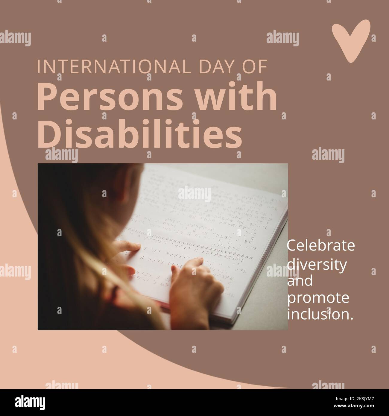 Composition of international day of persons with disabilities text over ...