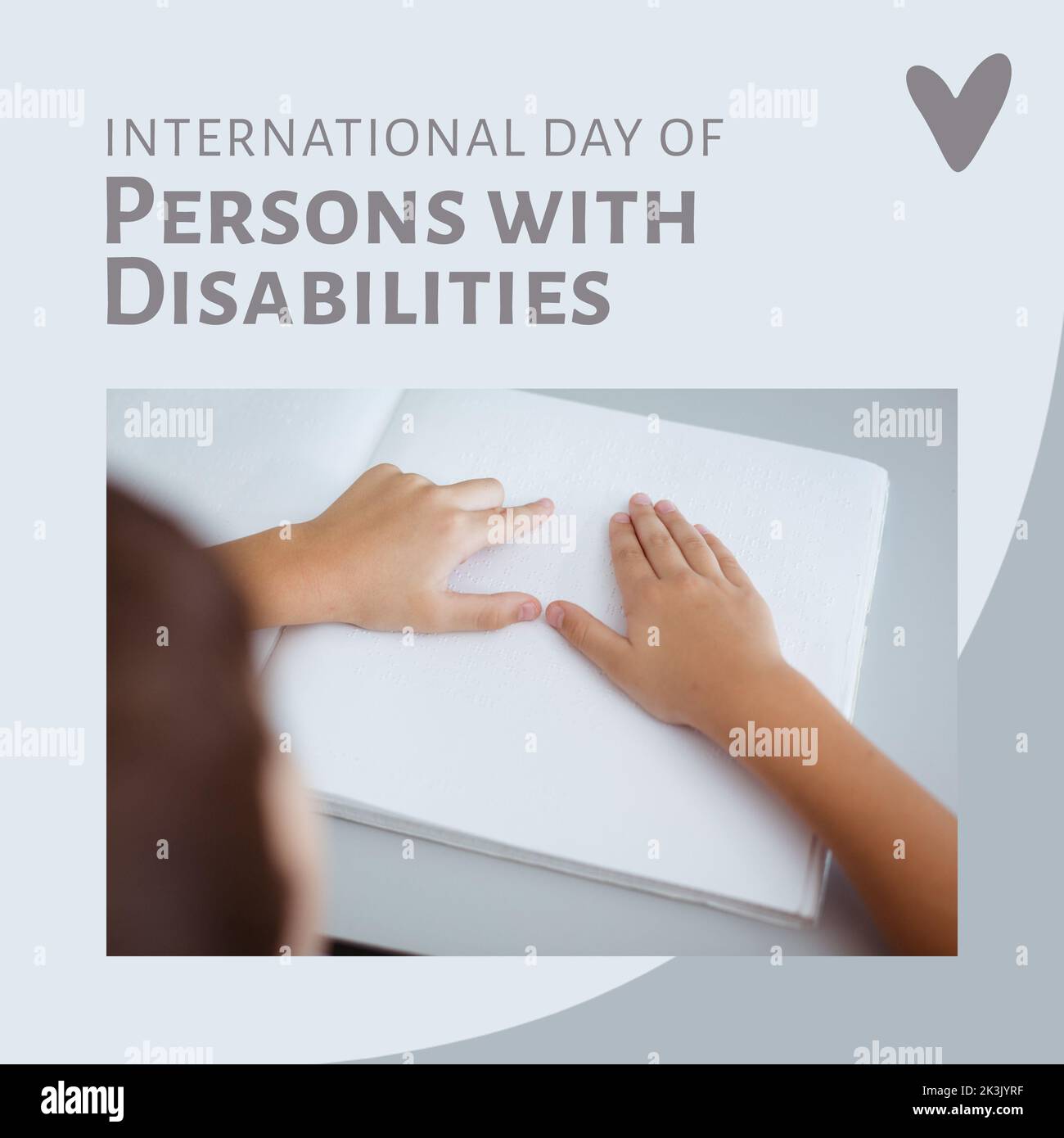 Composition of international day of persons with disabilities text over ...