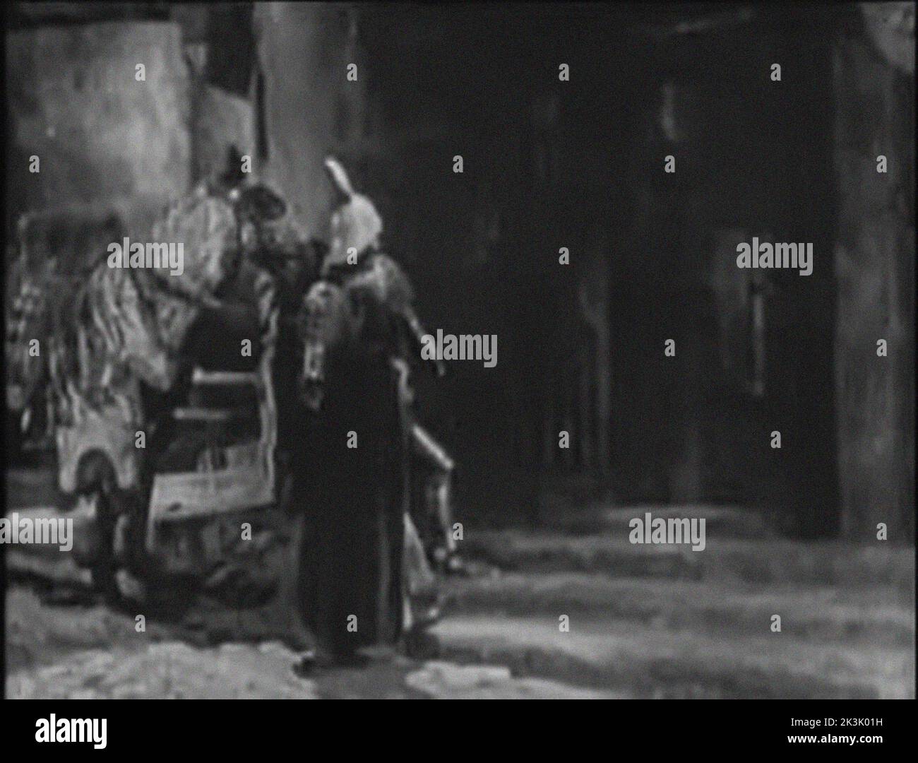 Hunchback of Notre Dame vintage still from 1923 movie Stock Photo - Alamy