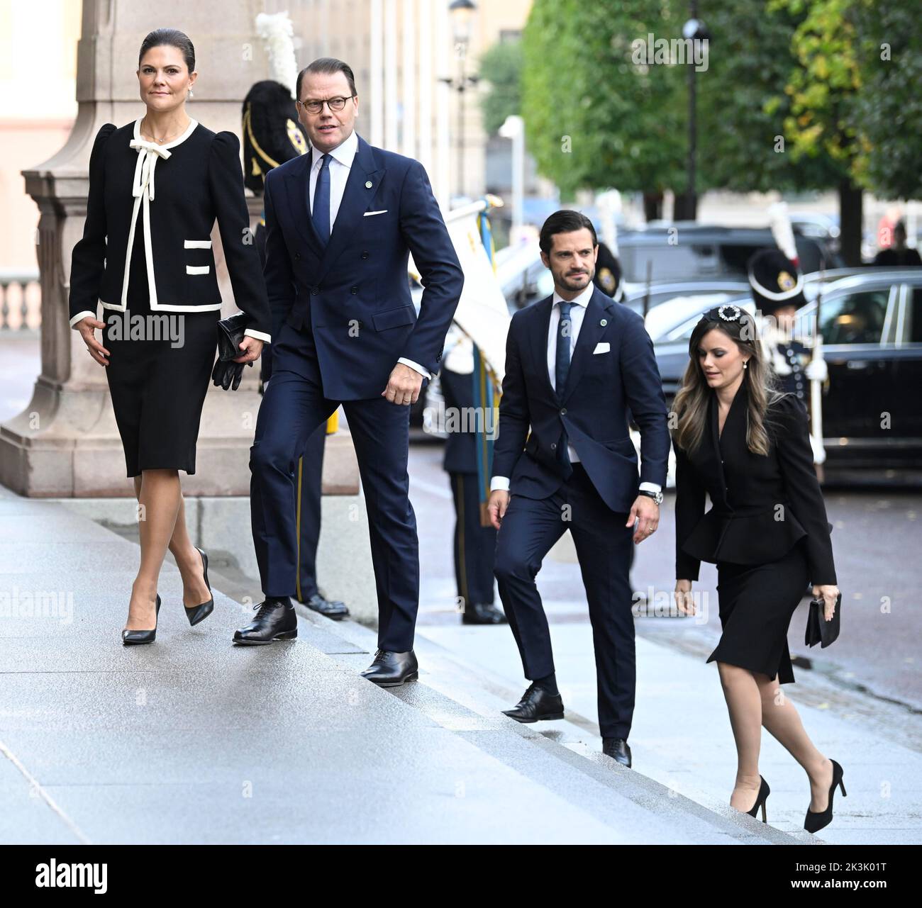 Crown Princess Victoria, Prince Daniel, Prince Carl Philip and Princess ...