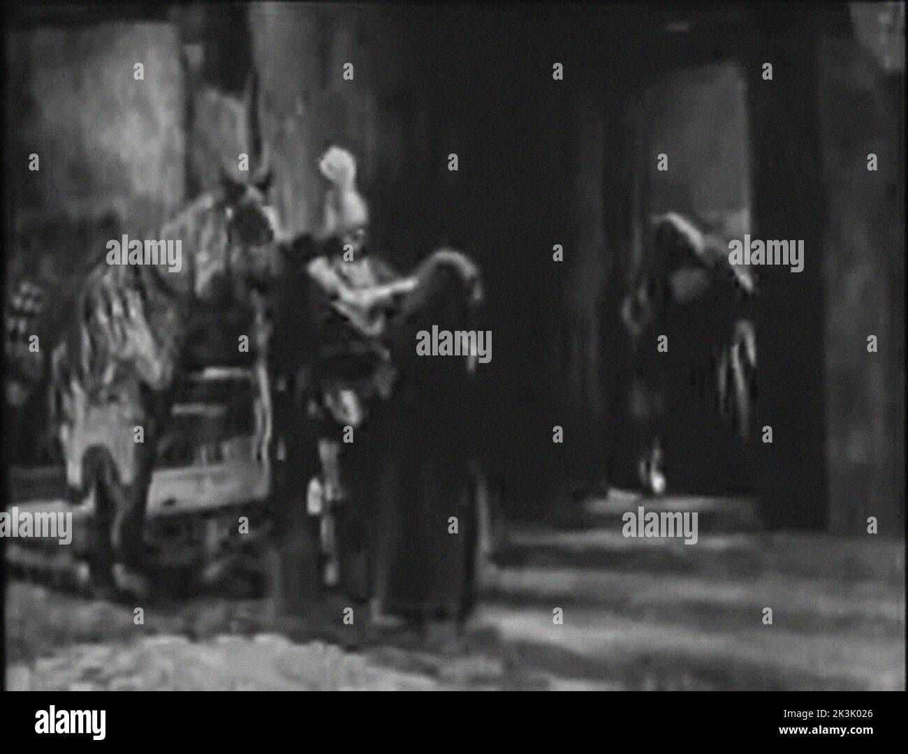 Hunchback of Notre Dame vintage still from 1923 movie Stock Photo - Alamy