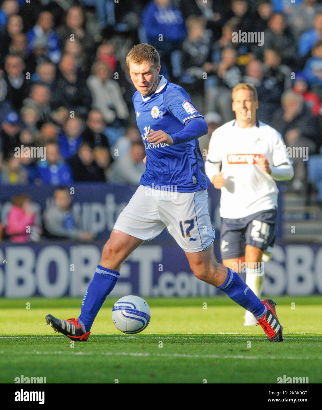 Leicester City Michael Johnson Stock Photo - Alamy