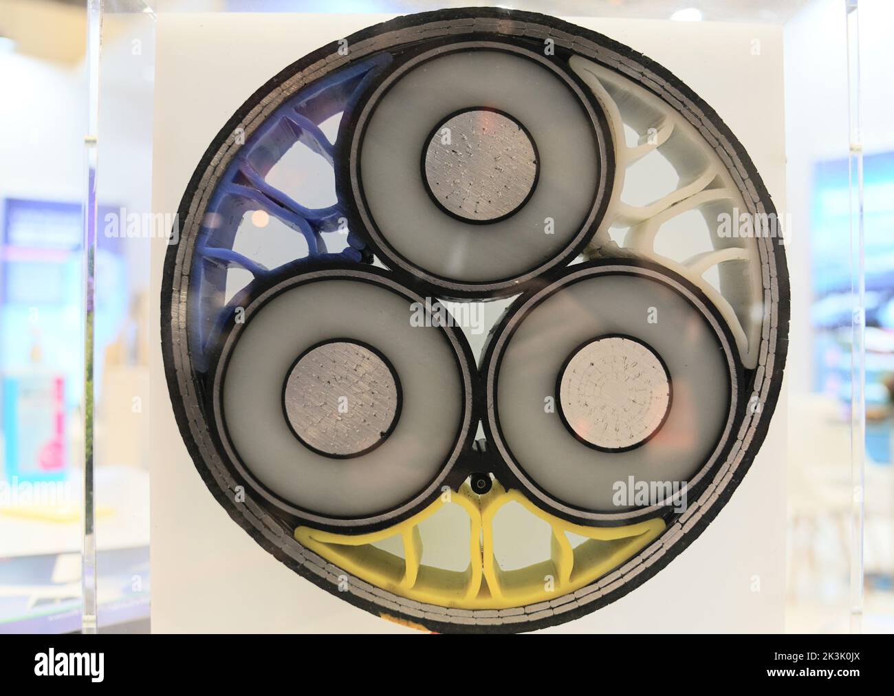 Submarine cable cross section hi-res stock photography and images - Alamy