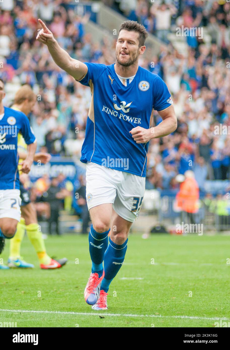 David nugent leicester city hi-res stock photography and images - Alamy