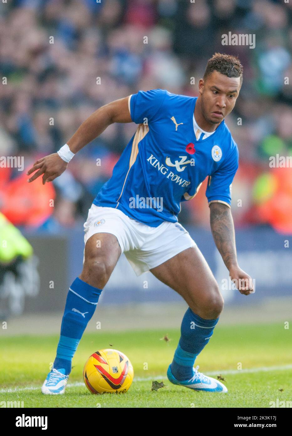 Leicester City Liam Moore Stock Photo - Alamy