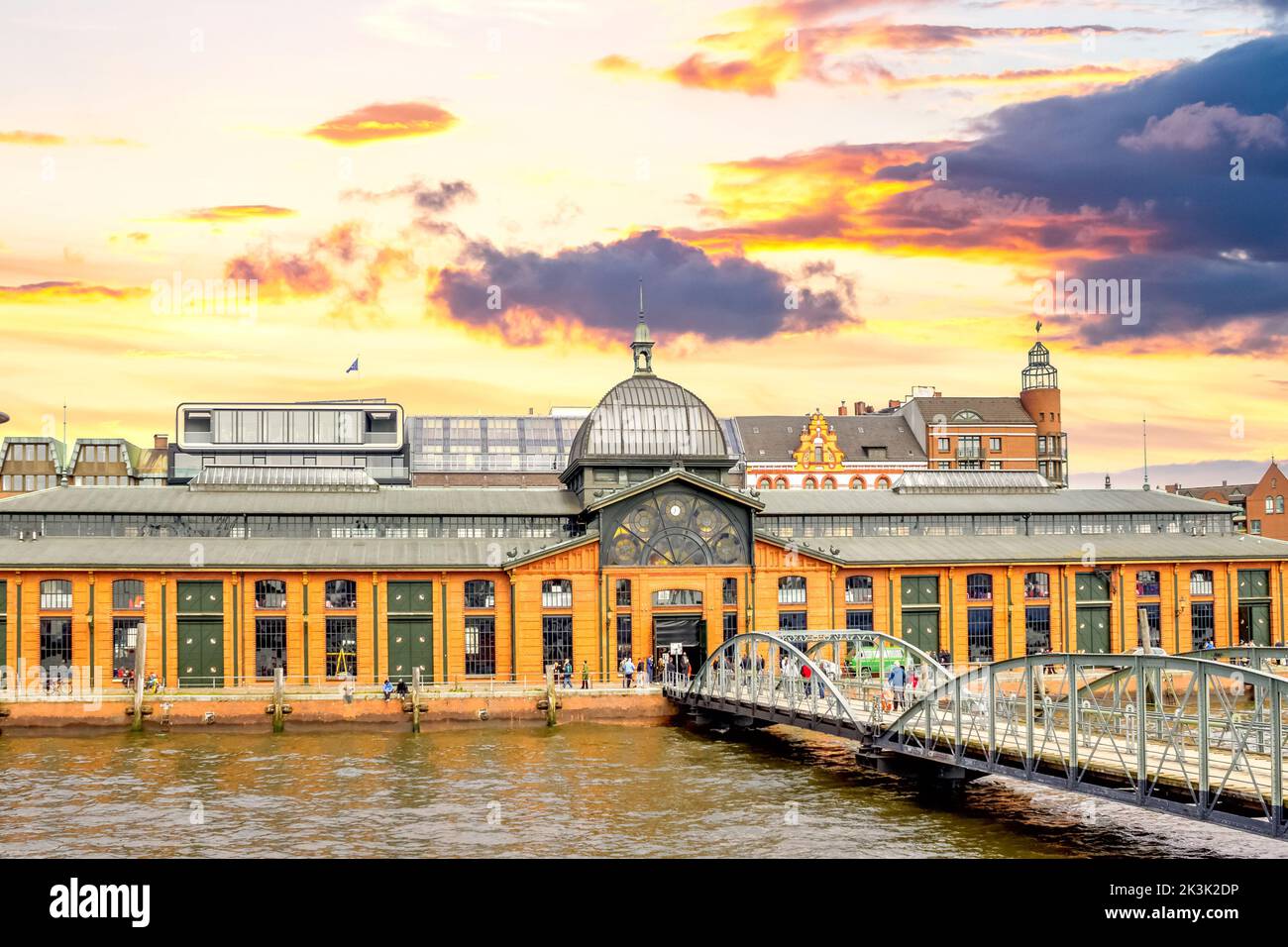Altona Fish Market, Hamburg, Germany Stock Photo - Alamy