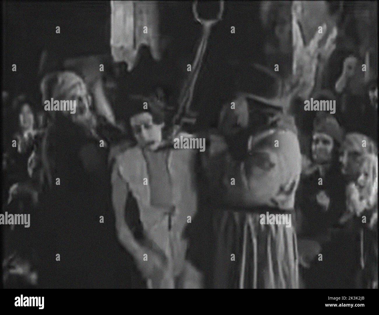 Hunchback of Notre Dame vintage still from 1923 movie Stock Photo - Alamy
