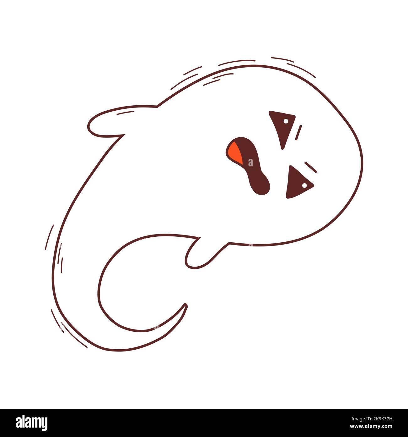 Spooky halloween ghost. Spooky poltergeist. Halloween scary ghostly ...