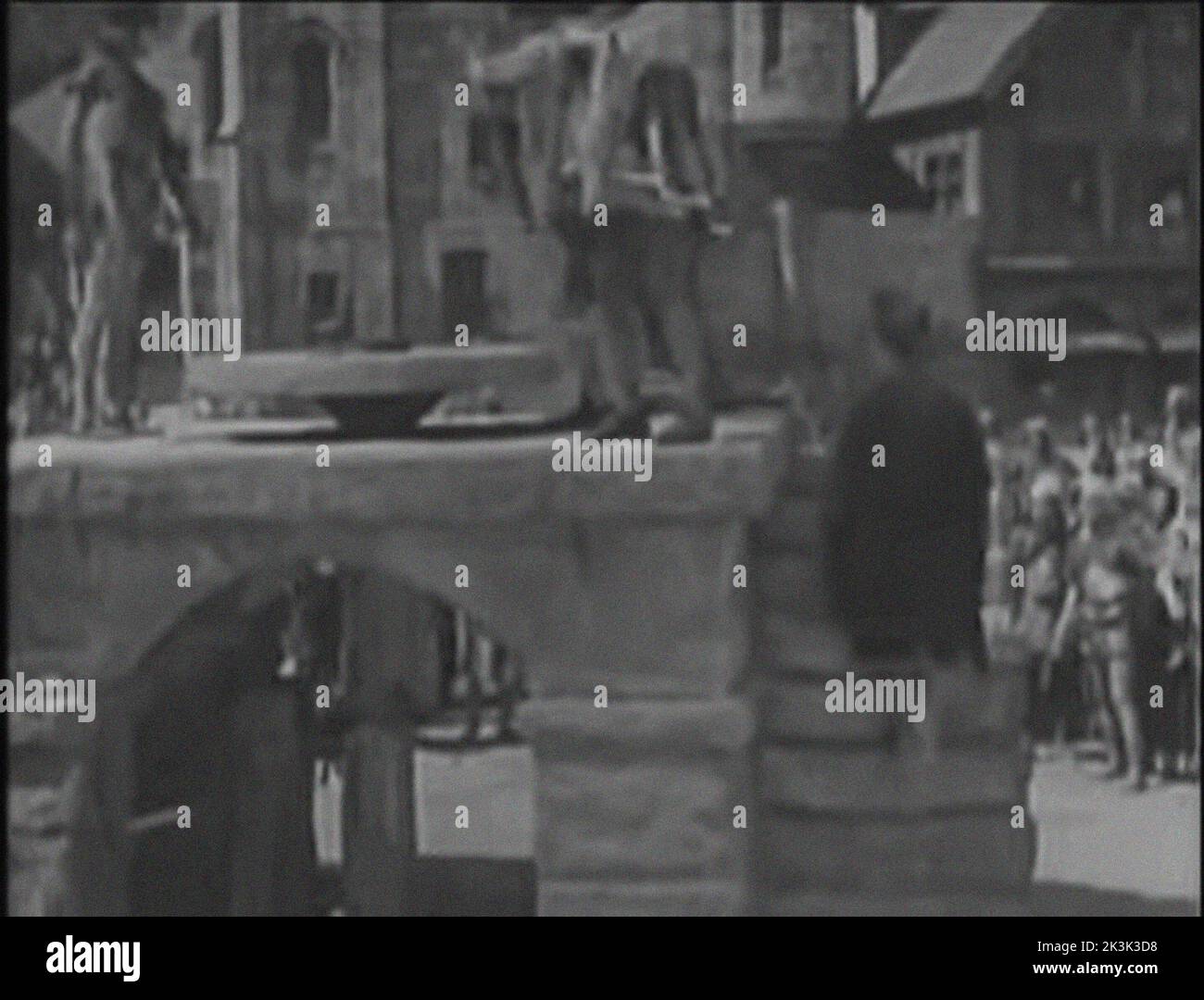 Hunchback of Notre Dame vintage still from 1923 movie Stock Photo - Alamy