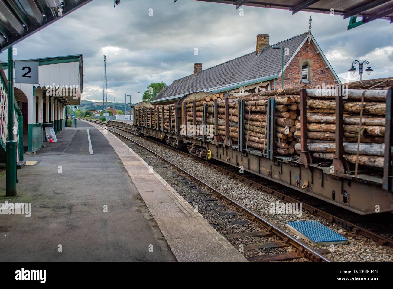 Log train hi-res stock photography and images - Alamy
