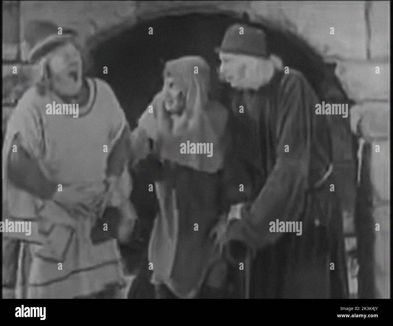 Hunchback of Notre Dame vintage still from 1923 movie Stock Photo - Alamy