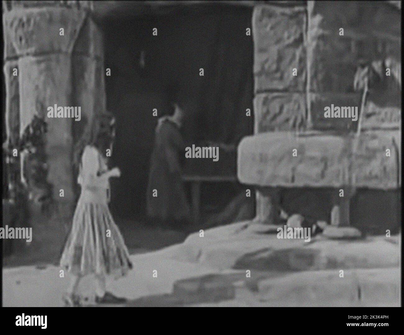 Hunchback of Notre Dame vintage still from 1923 movie Stock Photo - Alamy