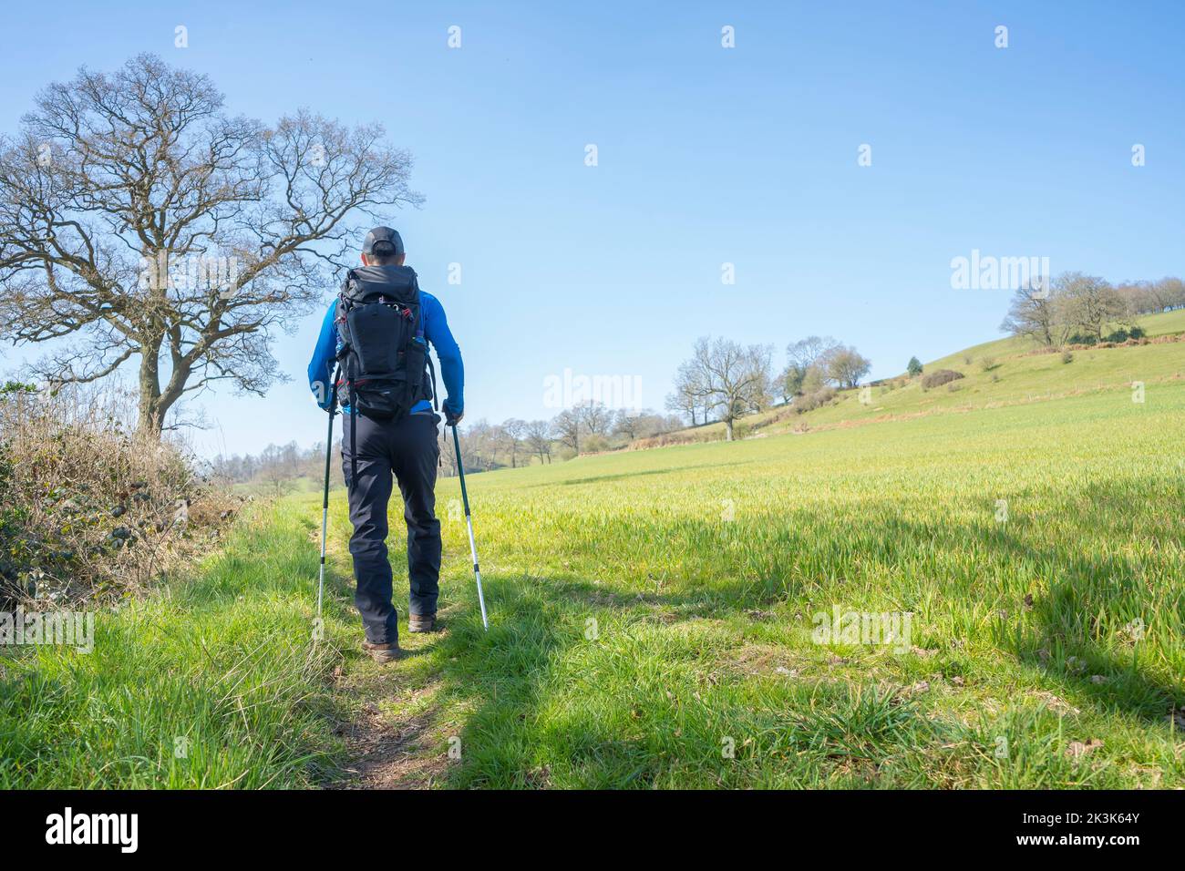 Male rambler rear view hi-res stock photography and images - Alamy