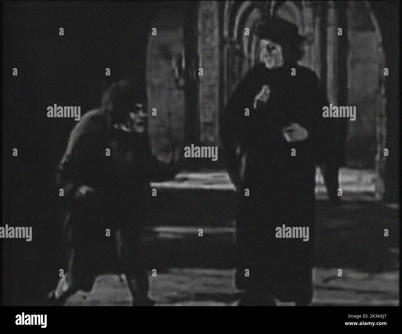 Hunchback of Notre Dame vintage still from 1923 movie Stock Photo - Alamy