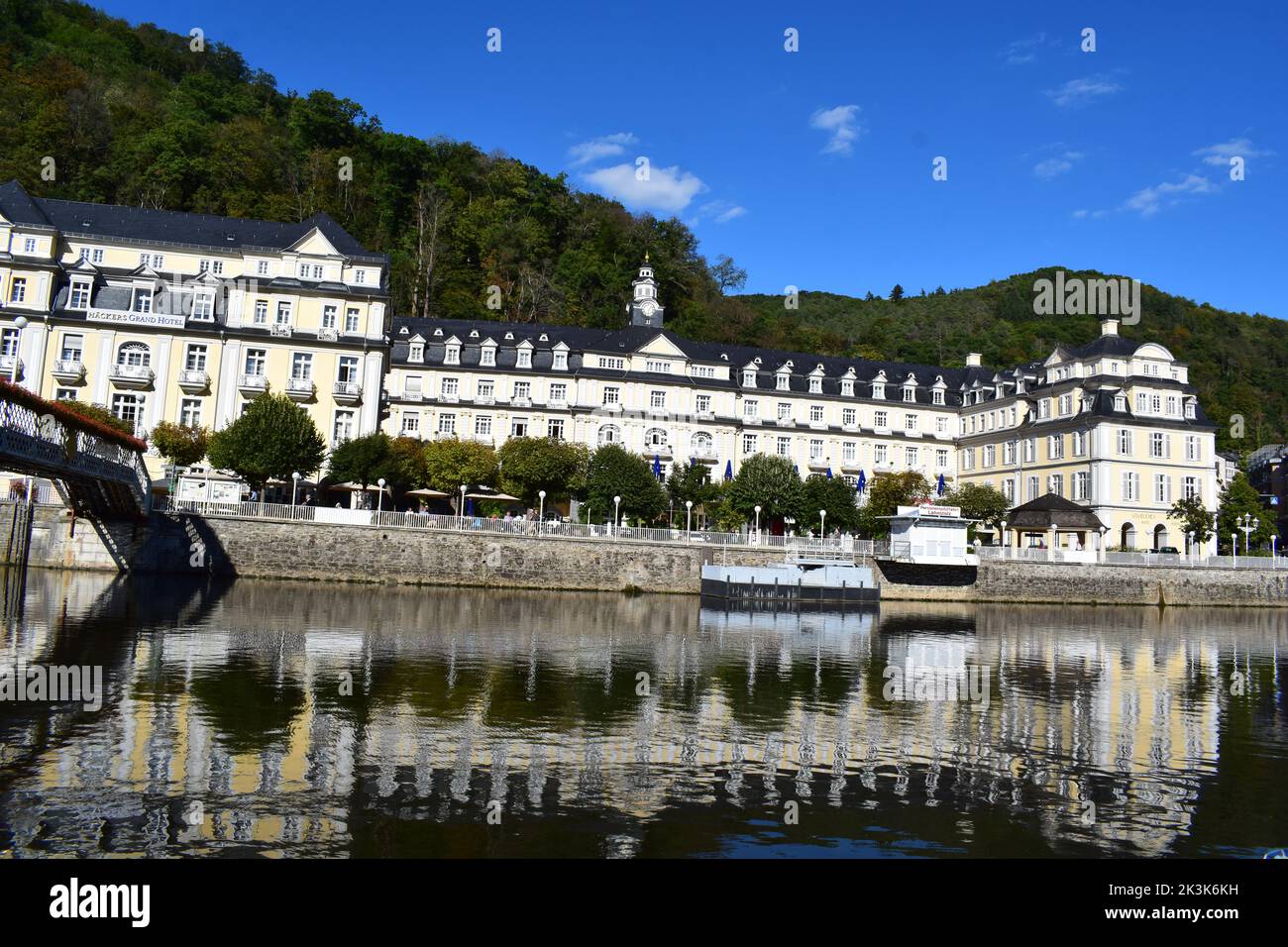 central Bad Ems with the classic 19th century architecture Stock Photo ...