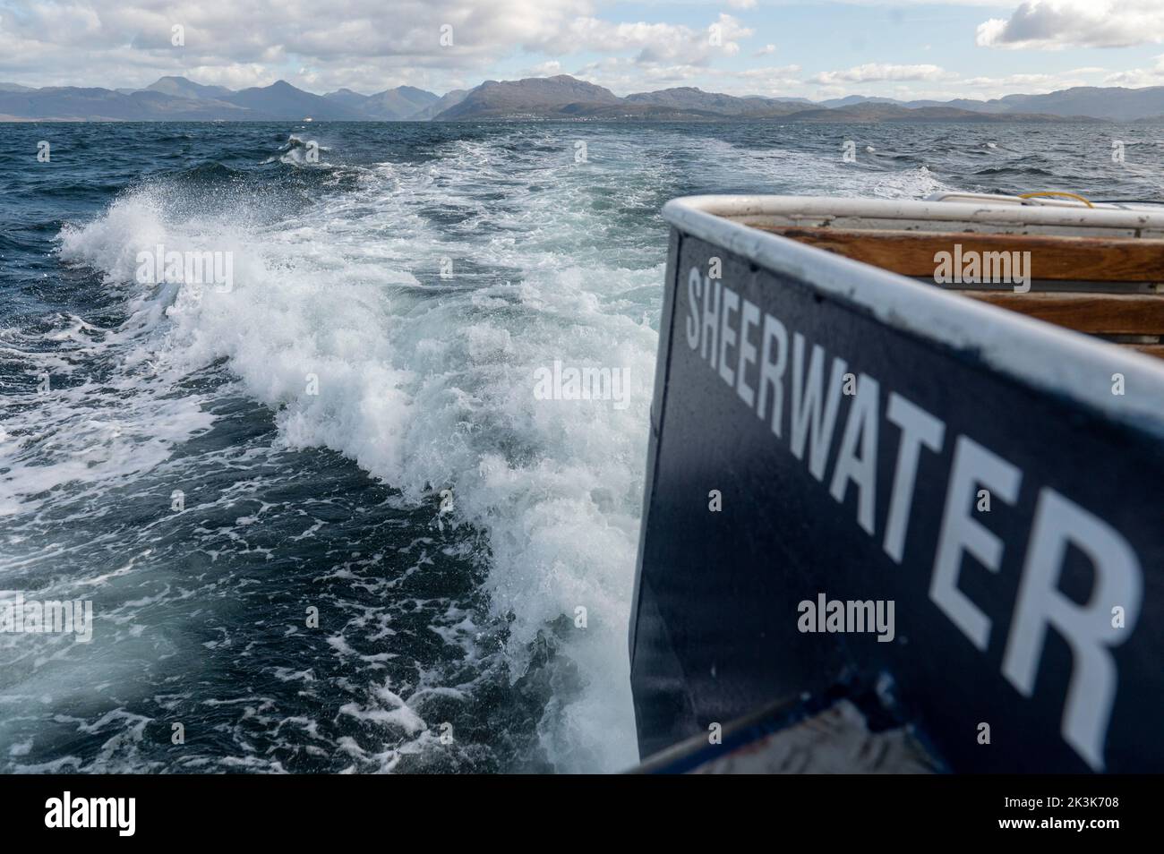 September 2022: Isle of Canna, Inner Hebrides, Scotland CalMac Ferry ...