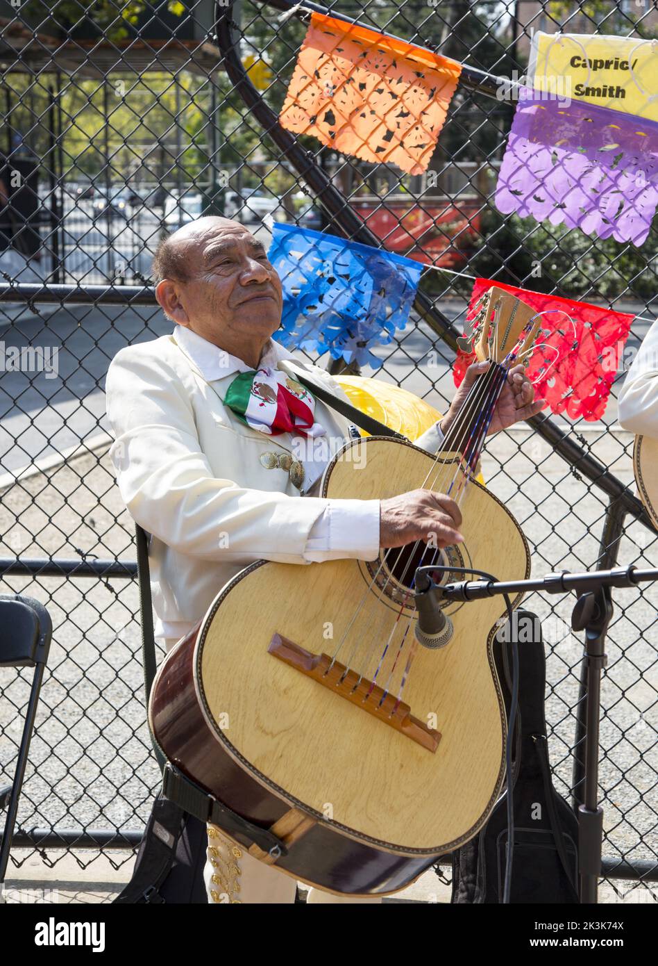 Mariachi Band Performs During Mexican Independence Day Celebrations At A School Multicultural
