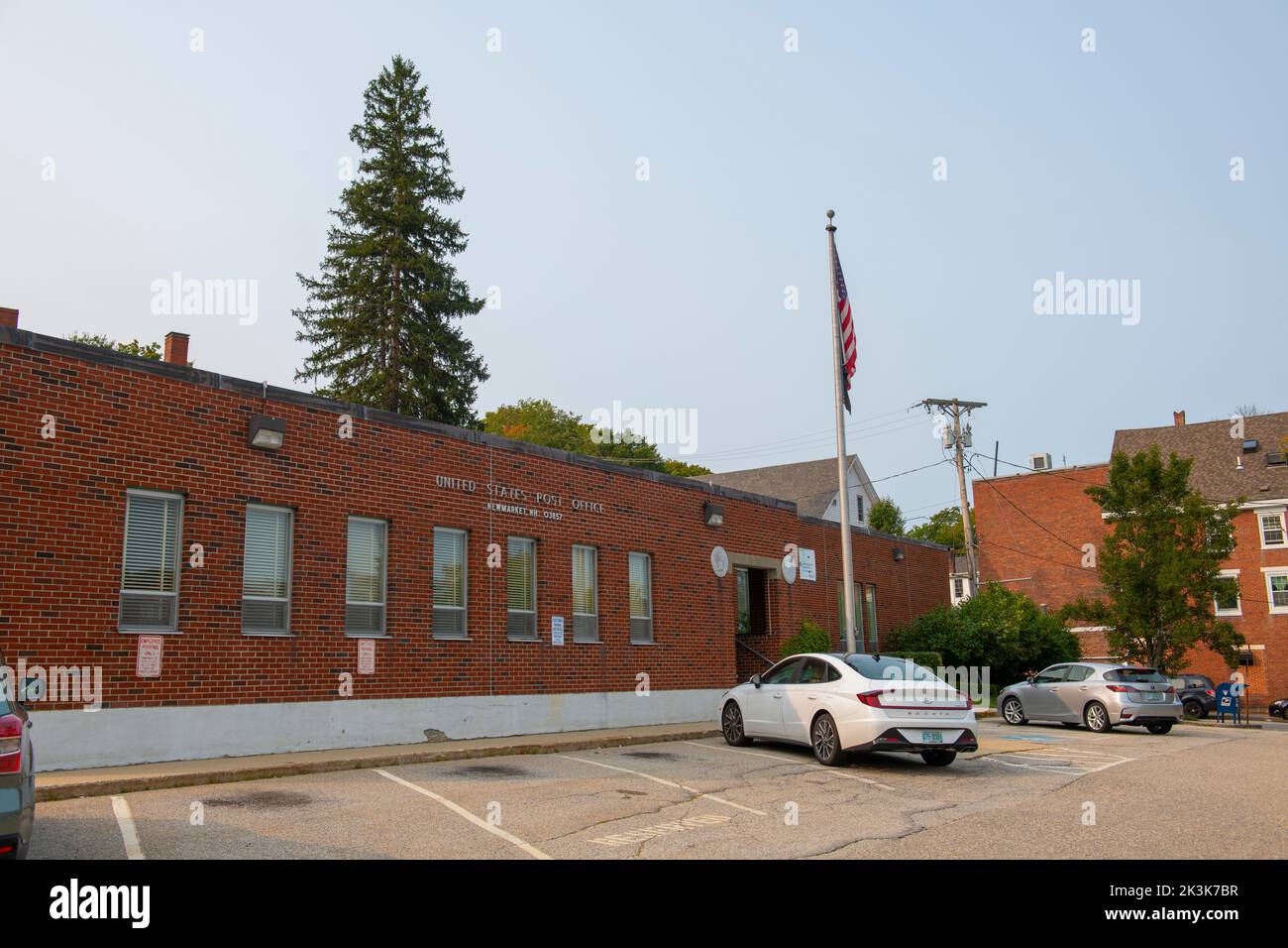 US Post Office at 126 Main Street in historic town center of Newmarket ...
