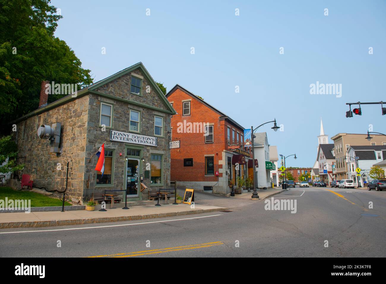 Jonny Boston's International Restaurant on Main Street in historic town ...