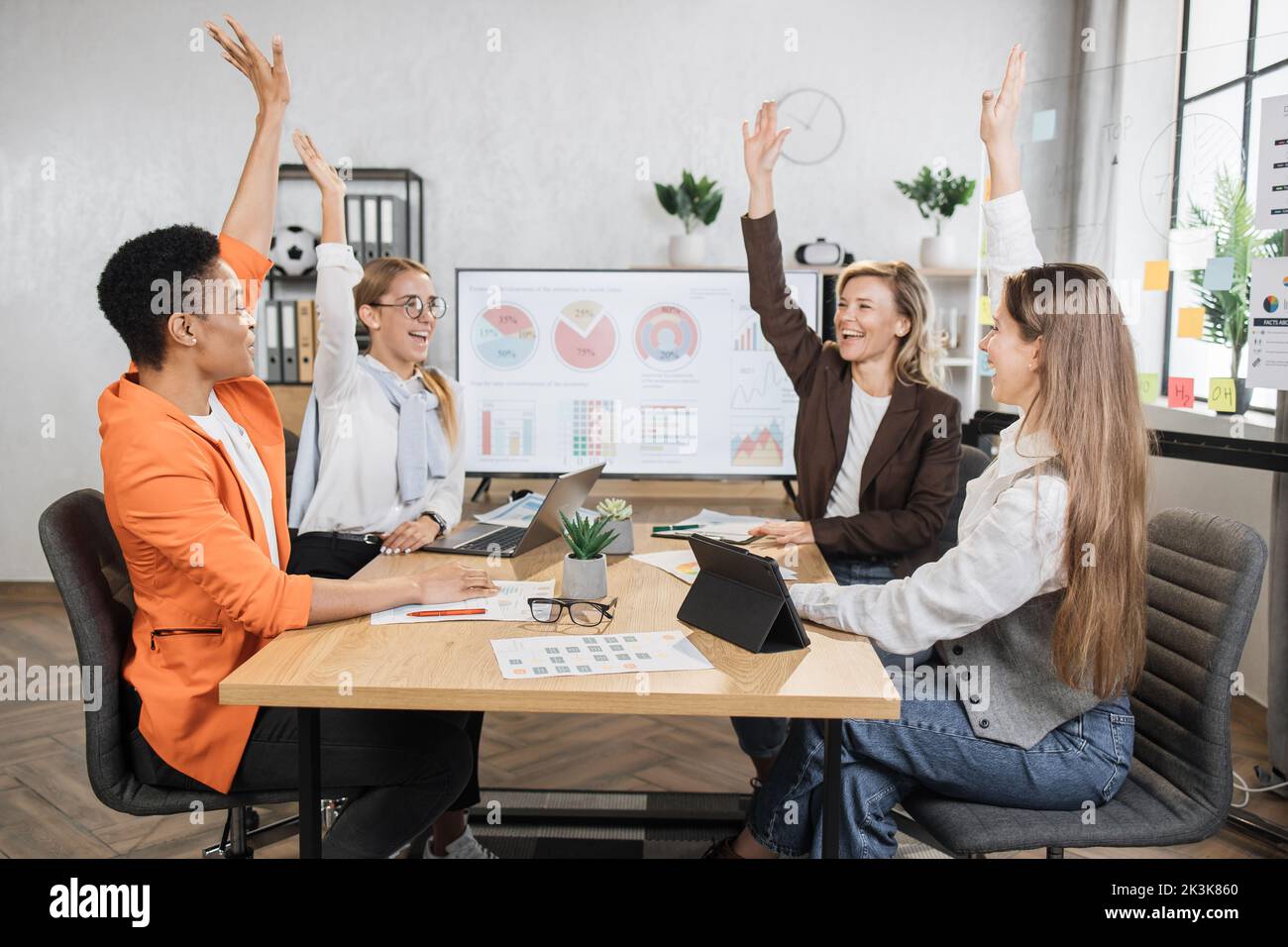 Team financial experts using hi-res stock photography and images - Alamy