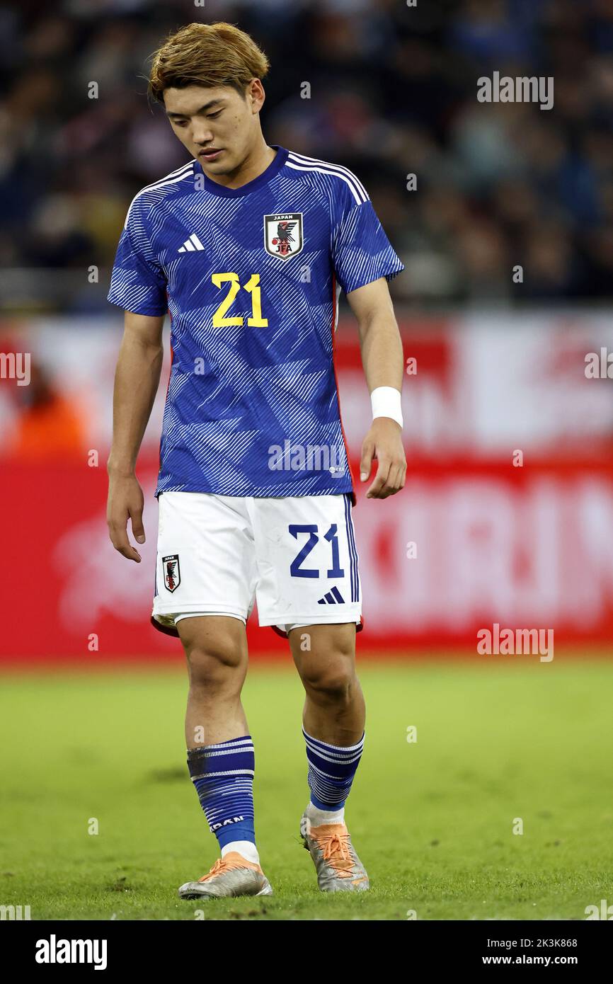 DUSSELDORF - Ritsu Doan of Japan during the international friendly ...