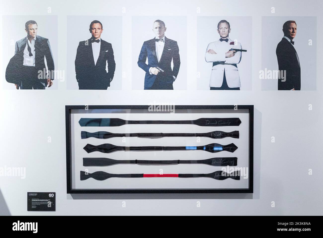 'Sixty Years of James Bond' auction takes place at Christies' on ...