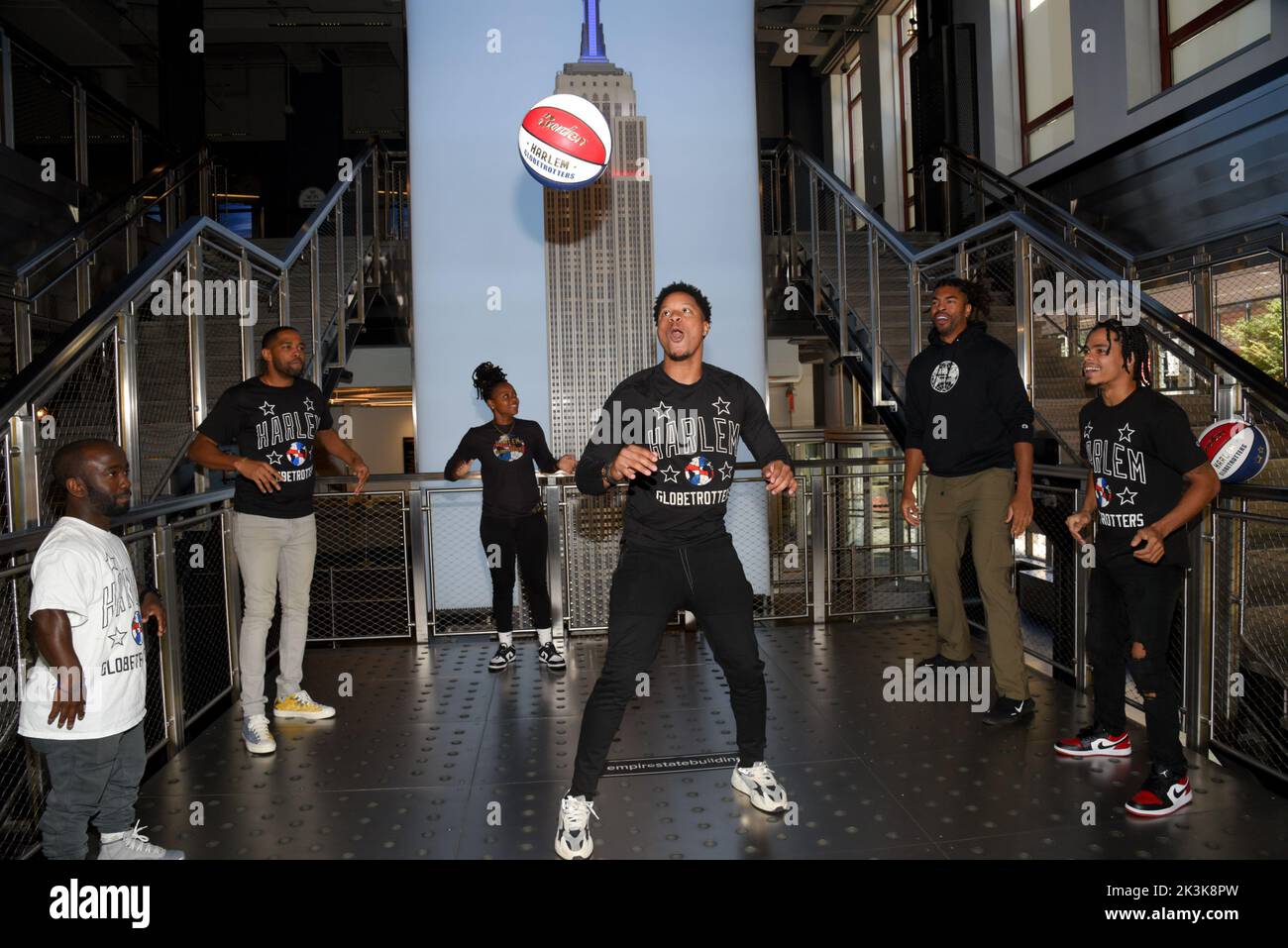 New York, USA. 27th Sep, 2022. The Harlem Globetrotters - Latif 'Jet ...