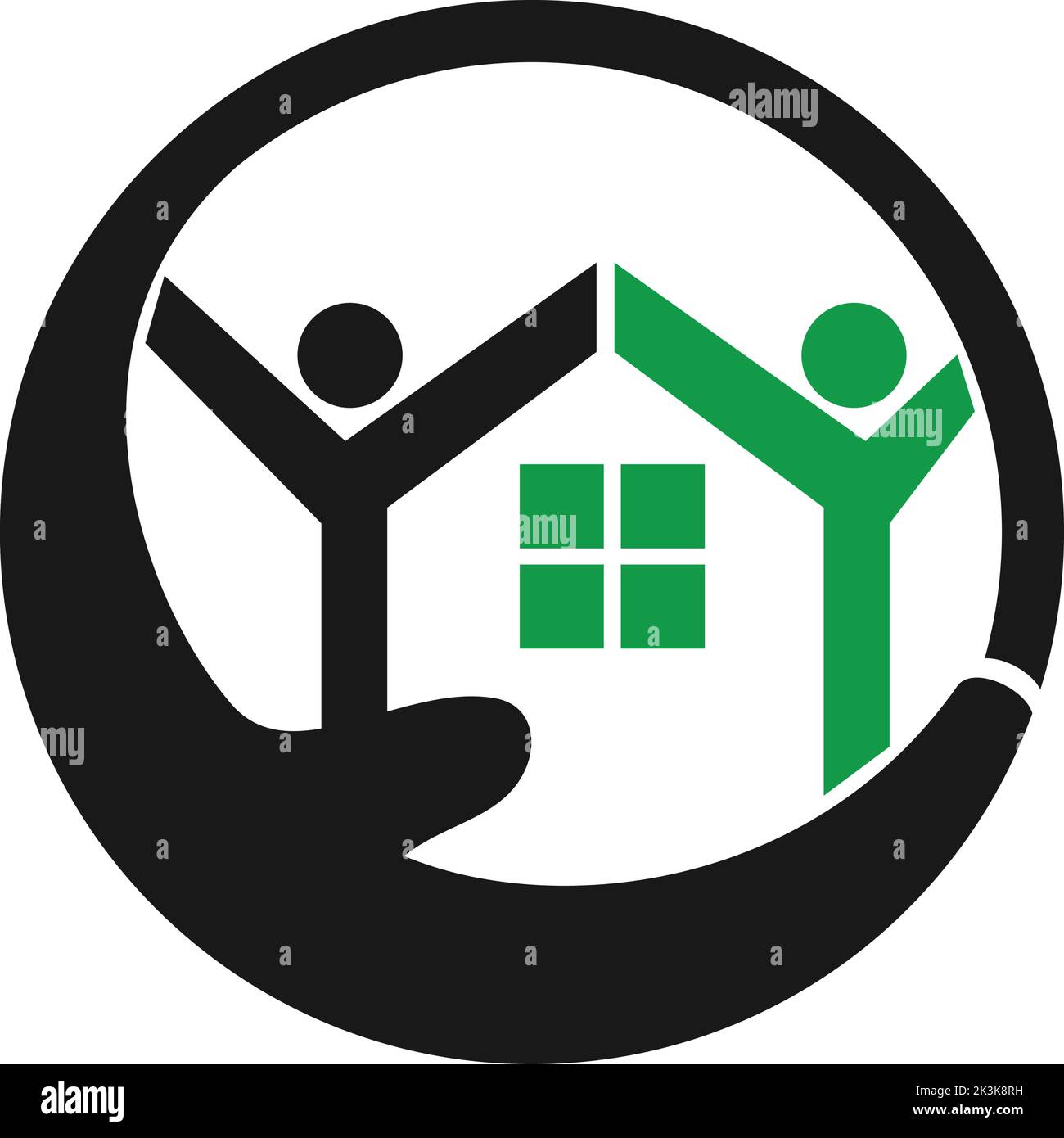 team real estate logo template Isolated Stock Vector Image & Art - Alamy
